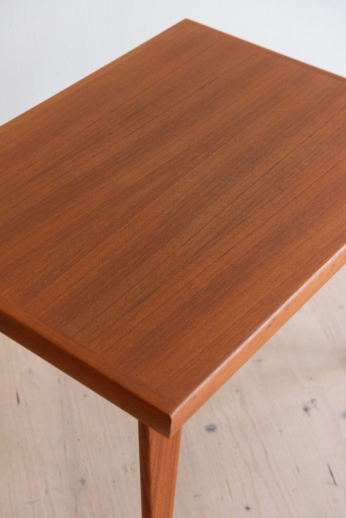 Foldable Side Table by Johannes Andersen in Teak