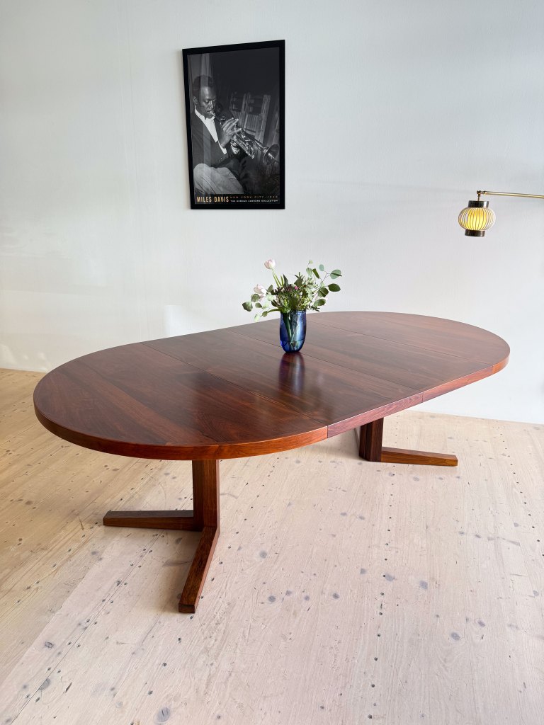 John Mortensen Round Rosewood Dining Table available at heyday möbel.